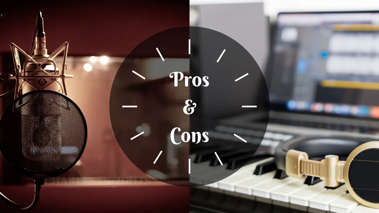 Home Recording vs Professional Studio, Pros and Cons (2024)